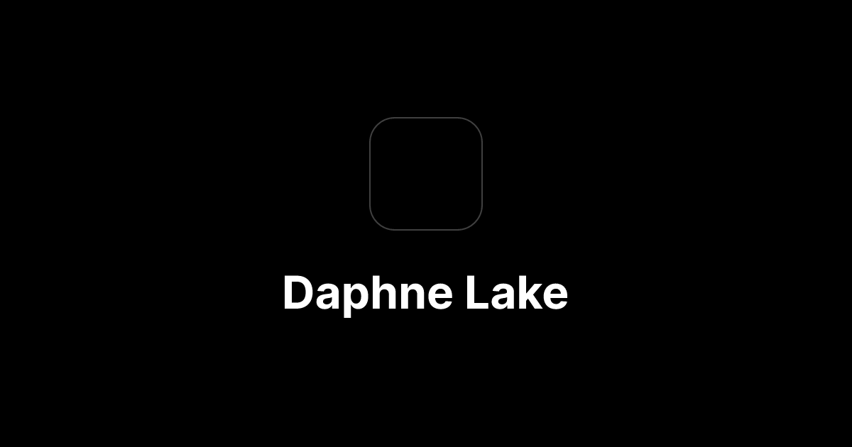Daphne Lake Water Temperature & Fishing Reports | LakeMonster