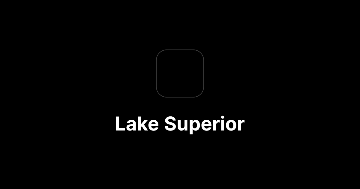 Lake Superior Water Temperature & Fishing Reports | LakeMonster