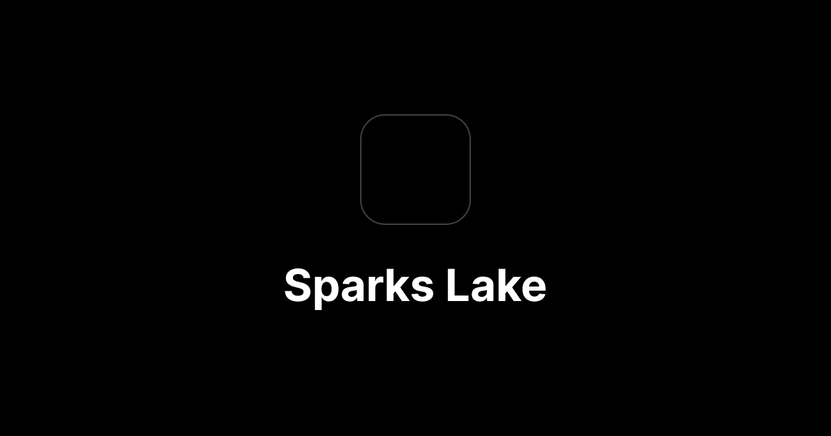 Sparks Lake Water Temperature & Fishing Reports | LakeMonster