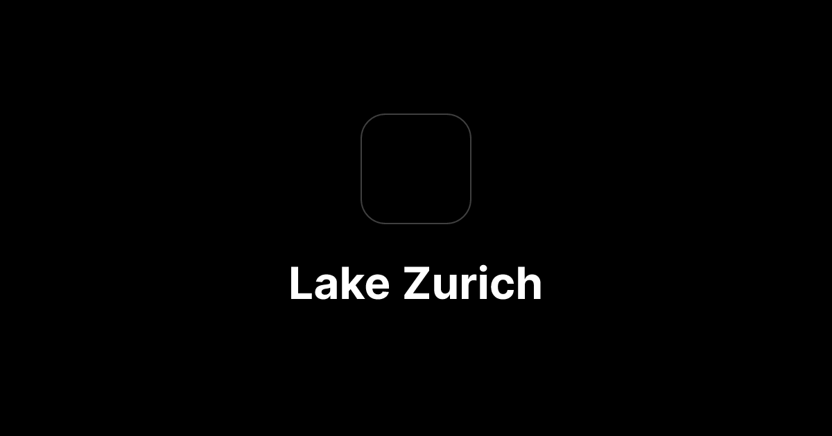 Lake Zurich Water Temperature & Fishing Reports | LakeMonster